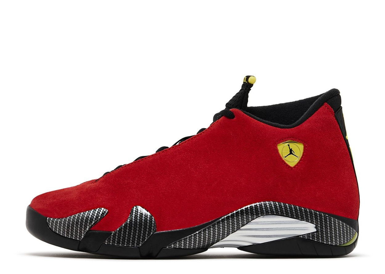 Air Jordan 14 "Ferrari" 2025 – Outlined